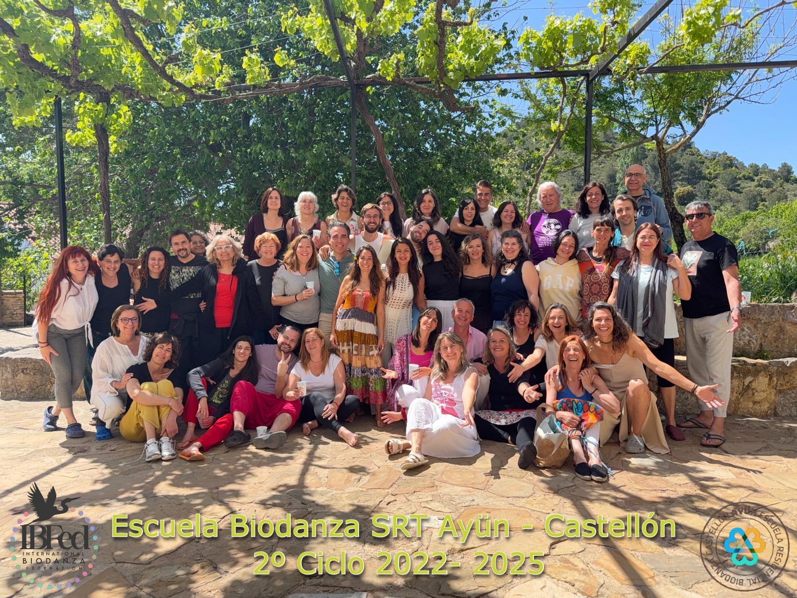 ¡Felicidades segundo ciclo formativo Ayün! - Escuela Biodanza Castellón Ayün